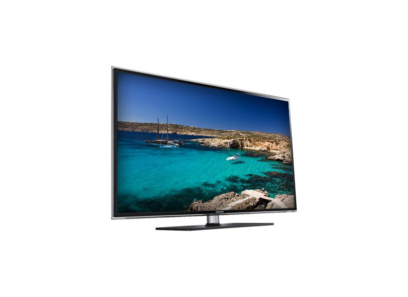 TV LED 46" Smart TV Samsung Série 6 3D Full HD 4 HDMI UN46D6000 com o ...