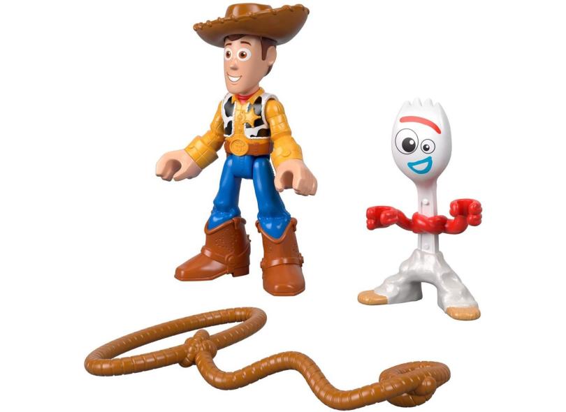 Boneco Toy Fisher-Price Imaginext Disney Pixar Toy Story 4 Woody ...