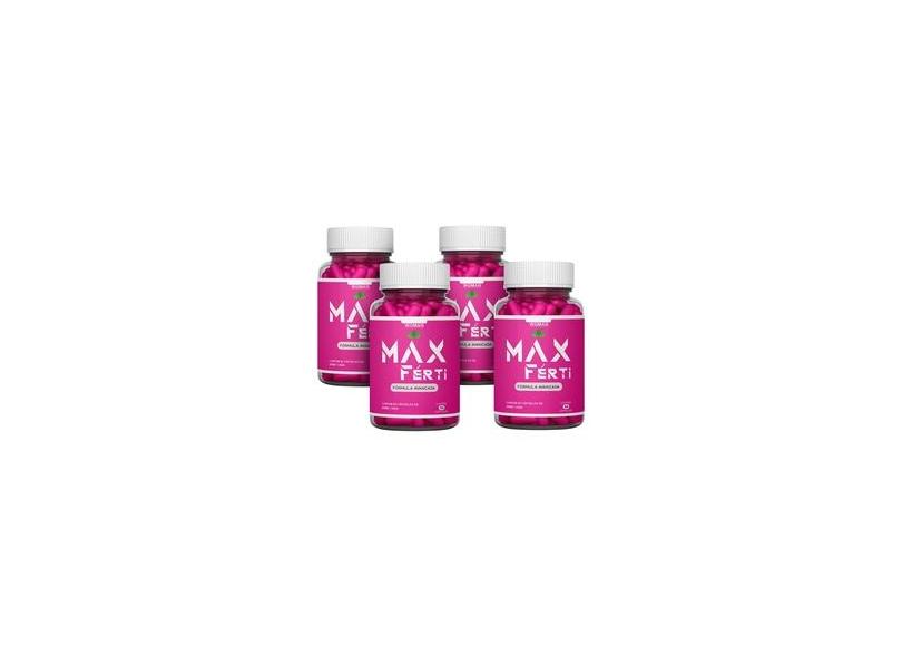 Max Ferti 4 Potes 60 Cápsulas - Tratamento Para Menopausa em Promoção é ...