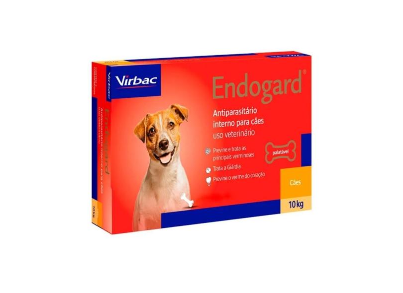 Endogard - Vermífugo para Cães até 10kg - 2 Comprimidos com o Melhor ...