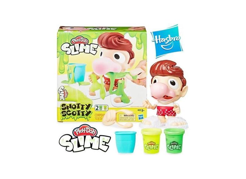 Conjunto De Massinha Play Doh Slime Snotty Scotty - Hasbro com o Melhor ...