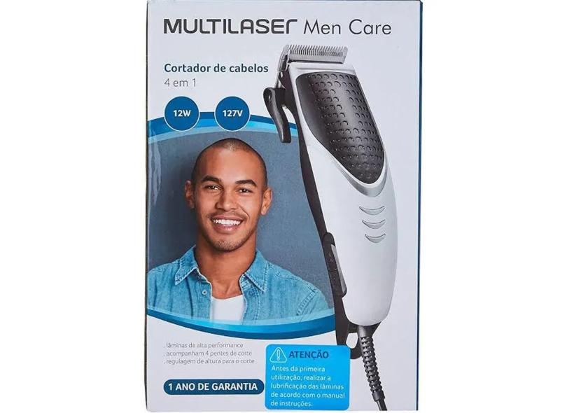 Cortador de Cabelo 4 Em 1 Men Care Eb022 12w Multilaser com o Melhor ...