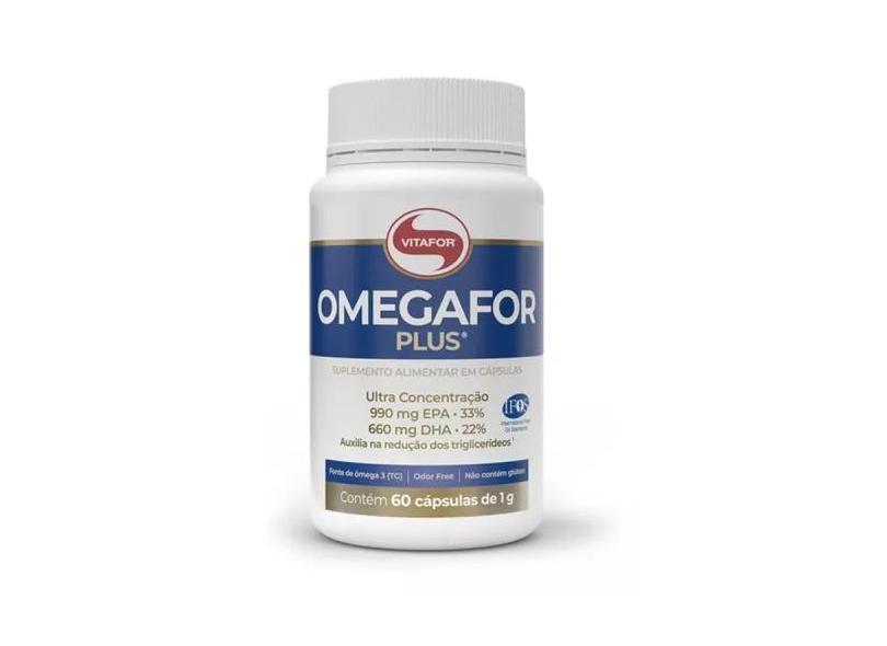 Ômegafor Plus Ultra Concentrado 60 Caps ( Vitafor ) - Desconto Imperdí ...