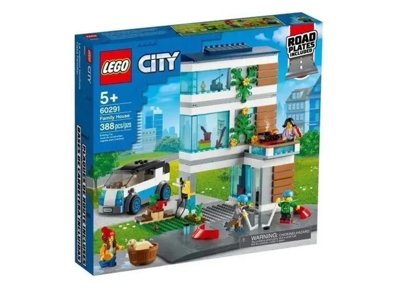 Lego 60291 City - Casa De Familia Moderna - 388 Peças com o Melhor ...