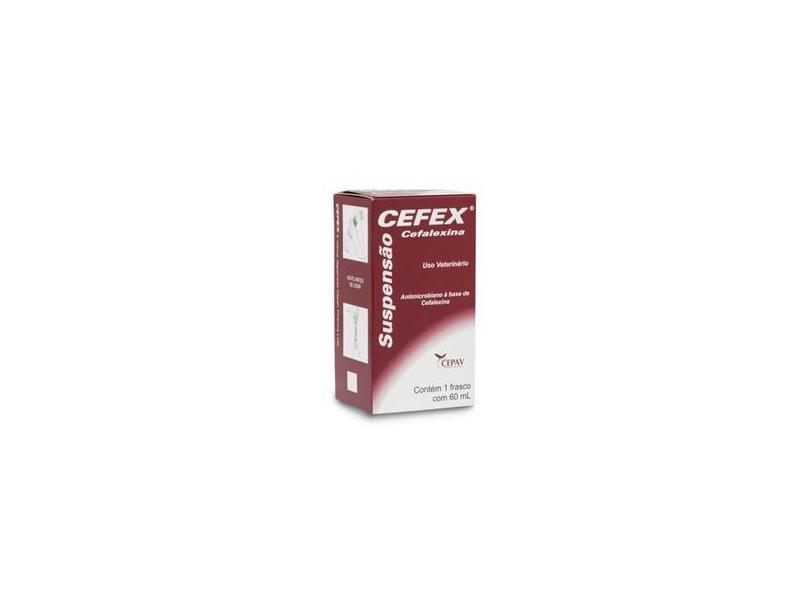 Antimicrobiano Cepav Cefex Suspensão com o Melhor Preço é no Zoom