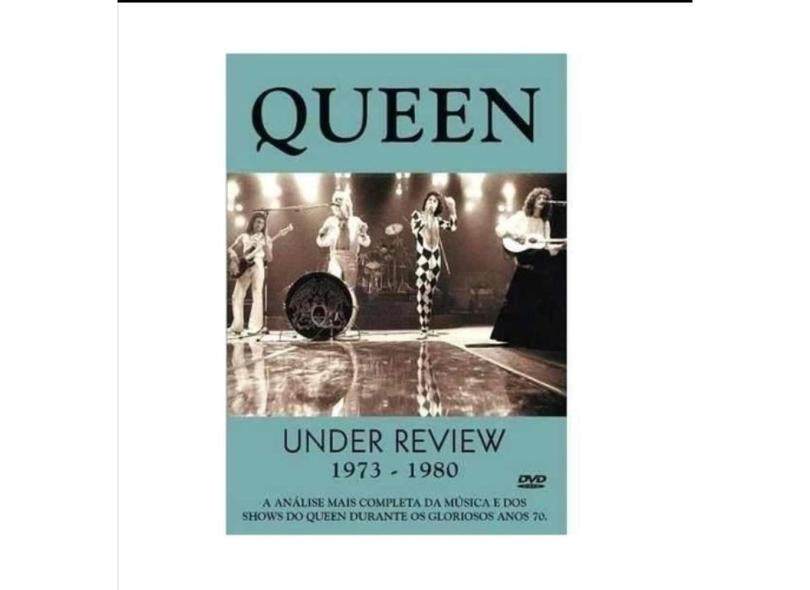 DVD - Queen Under Review 1973 - 1980 com o Melhor Preço é no Zoom
