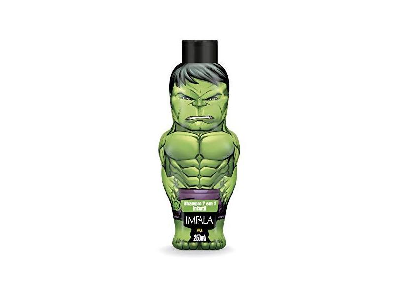 Shampoo 2 Em 1 Infantil Hulk, 250 Ml, Impala Cosmeticos com o Melhor ...