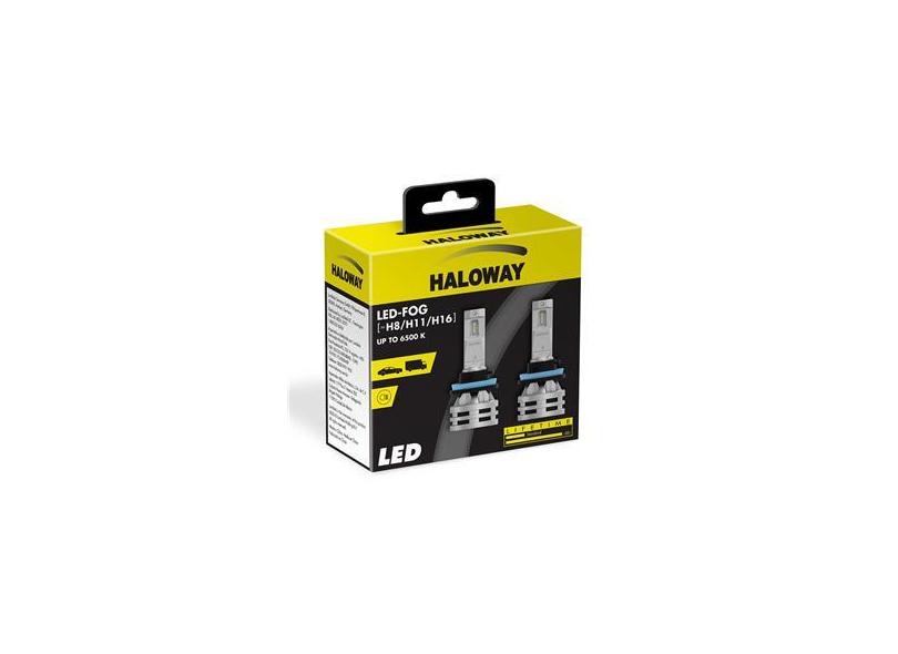 Lâmpada LED FOG H8 H11 H16 Haloway 12V 24W 6500K com o Melhor Preço é ...