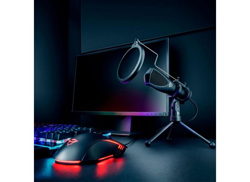 Microfone Streaming USB pc gxt 232 Mantis Trust com o Melhor Preço é no ...