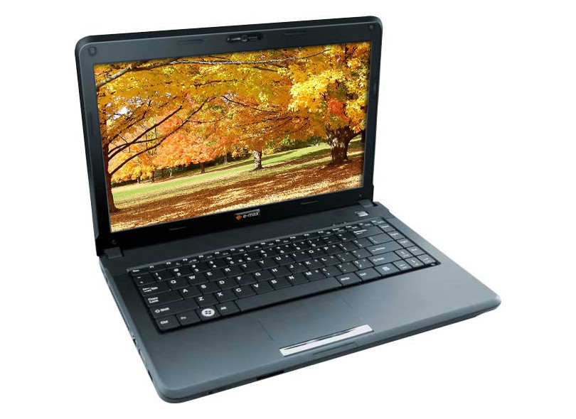 Notebook E-Max Intel Pentium Dual core T4400 2GB de RAM HD 320 GB LCD 14,1" Windows 7 Starter ...