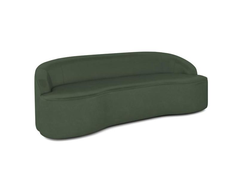 Sof 3 Lugares Curvo Sala De Estar Living L tus D02 Cour ssim em ...