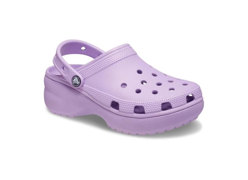 Crocs Classic Platform Clog w Orchid com o Melhor Preço é no Zoom