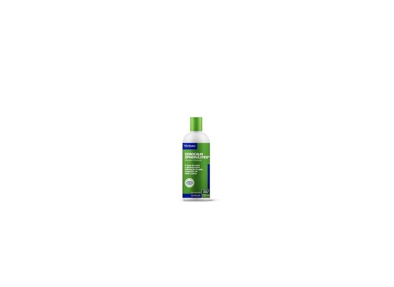 Shampoo Dermatológico Virbac Sebocalm Spherulites Cães E Gatos - 250 Ml ...