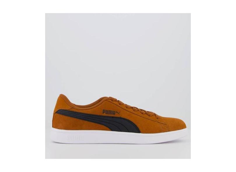 Tênis Puma Smash V2 Bdp Marrom com o Melhor Preço é no Zoom