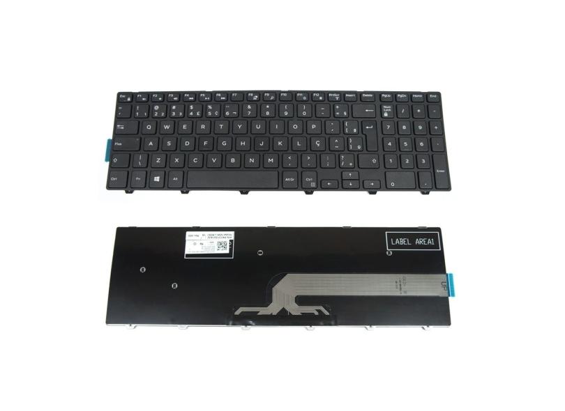 Teclado Para Notebook Dell Inspiron I15-5558-b10b Abnt2 Ç em Promoção é ...