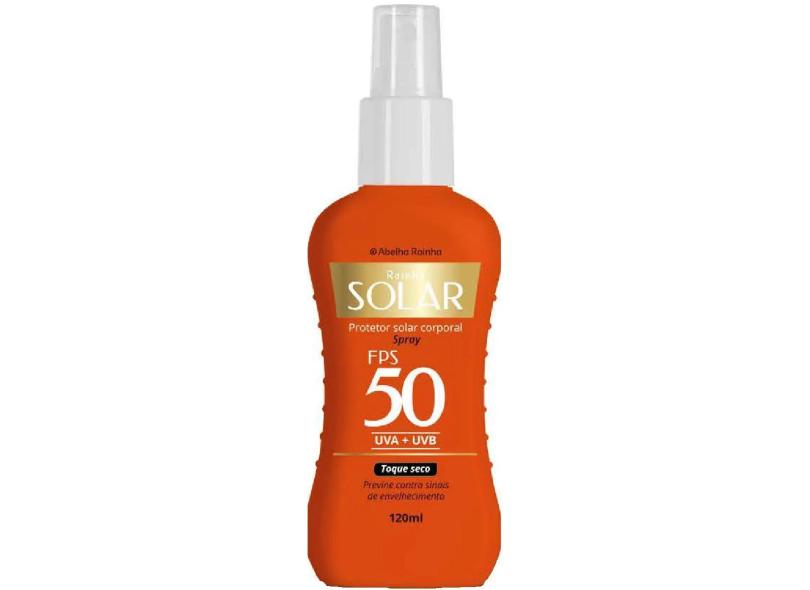 Protetor Solar Corporal Em Spray Fps 50 Rainha Solar Abelha Rainha ... Protetor Solar Corporal Em Spray Fps 50 Rainha Solar Abelha Rainha ...