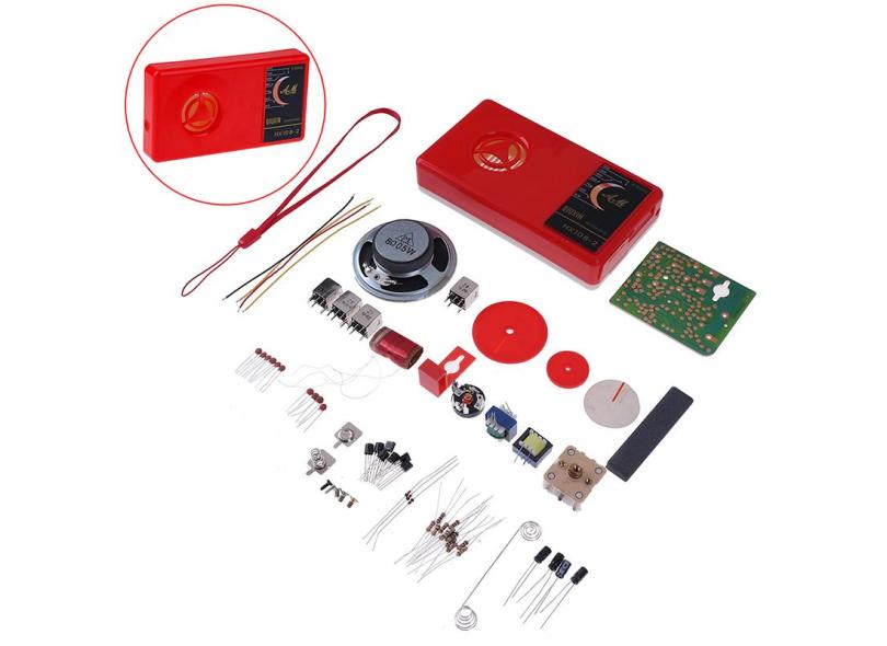 1 conjunto 7 tubo am rádio do carro eletrônico kit diy para cassete de rádio do carro eletrônico ...