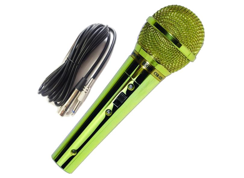 Microfone Com Fio Csr 525G Dinâmico Cardióide Profissional com o Melhor ...