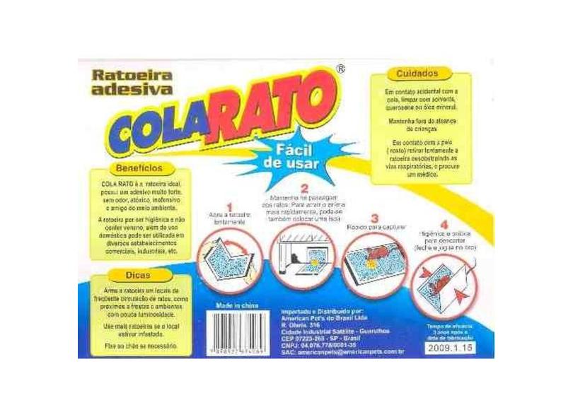 Ratoeira Adesiva Cola Rato com o Melhor Preço é no Zoom