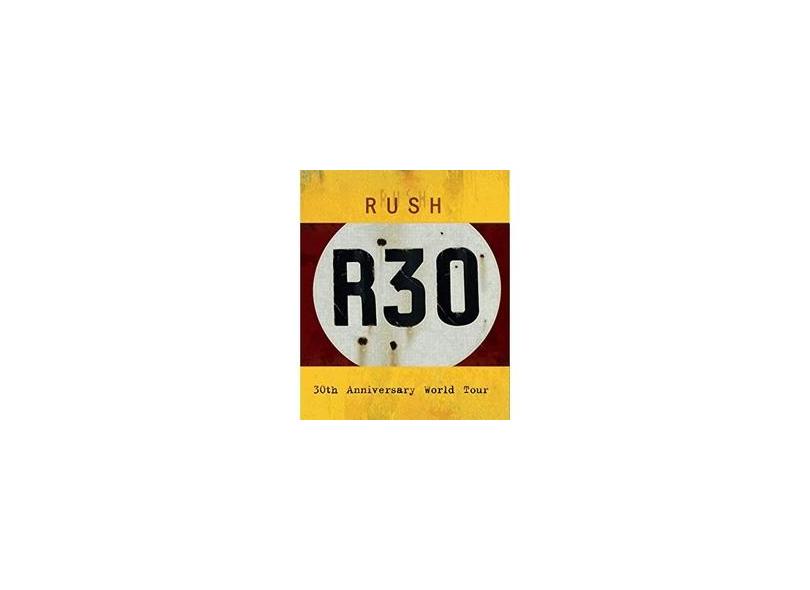 DVD - Rush - R30 30th Anniversary World Tour ( DVD Duplo / Importado ...