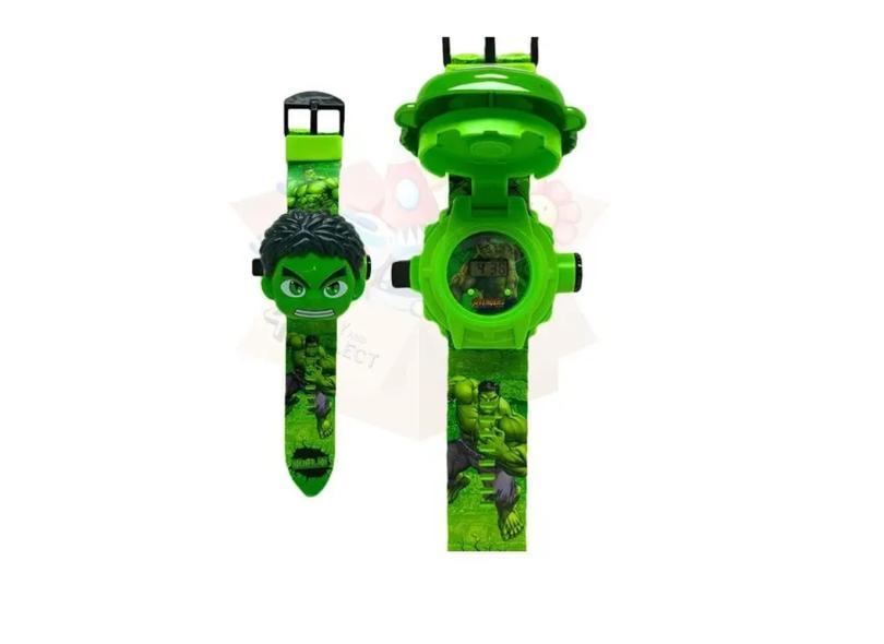 Relógio Digital hulk Projeta 24 imagens Infantil com o Melhor Preço é ...