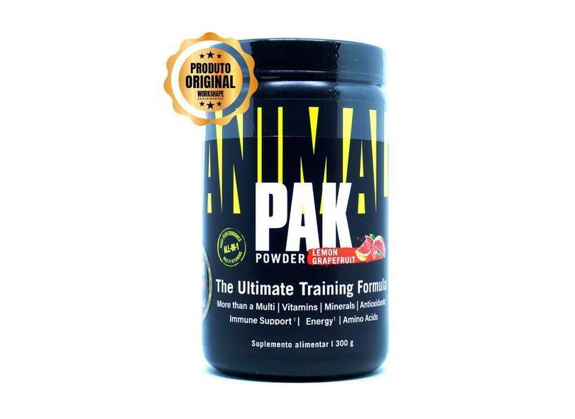 Suplemento Completo De Vitaminas E Minerais Animal Pak Powder 300G Uni ...