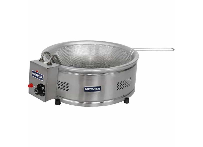 Tacho Fritador Elétrico Metvisa 6L TFE.6 Inox com o Melhor Preço é no Zoom