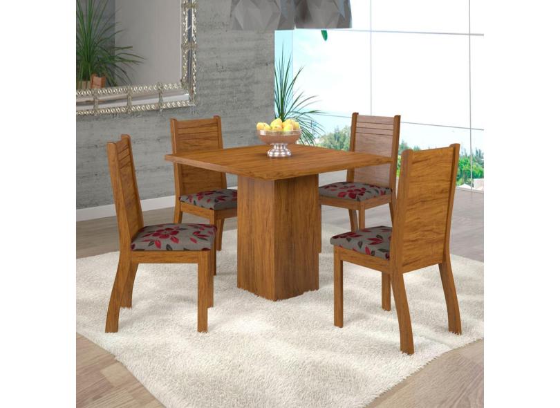 Conjunto De Mesa Londres Imbuia Viero Com 4 Cadeiras Napoli Pitanga em ... Conjunto De Mesa Londres Imbuia Viero Com 4 Cadeiras Napoli Pitanga em ...