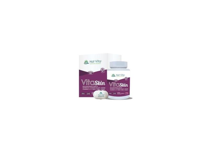 Vita Skin Balas de Colágeno Verisol 60 un com Vitaminas Sabor Amora Nat ...