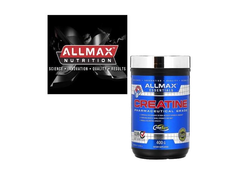 Creatina Allmax Monoidratada 400G Clean Athletes Bodybilder com o ...