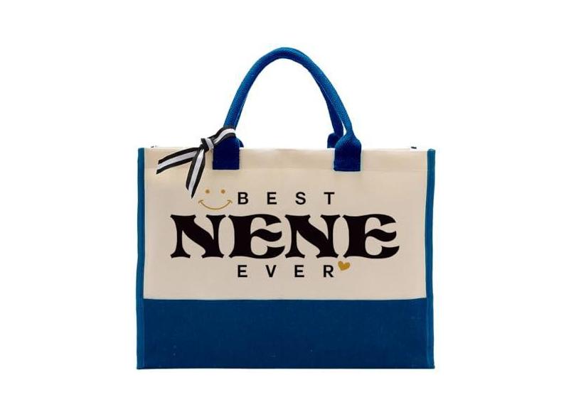 Bolsa de lona para Nene, Best Nene Ever, sacola de lona de algodão ...