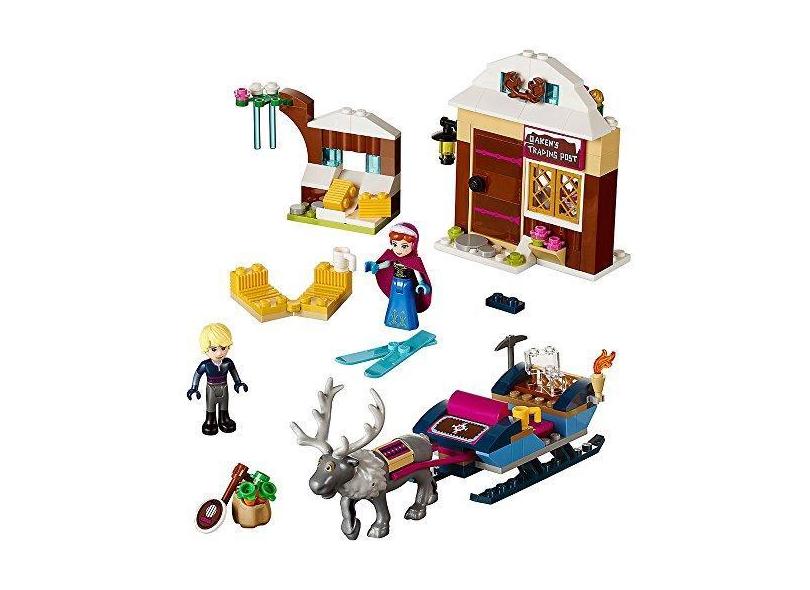 Lego l Disney Frozen Aventura - Tração Dianteira Anna & Kristoff 41 em ...