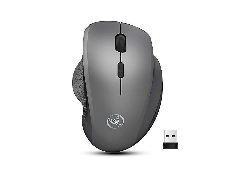 Mouse sem fio 2, Baugger T68 Mouse Ergonômico Sem Fio Mudo Mouse Sem ...