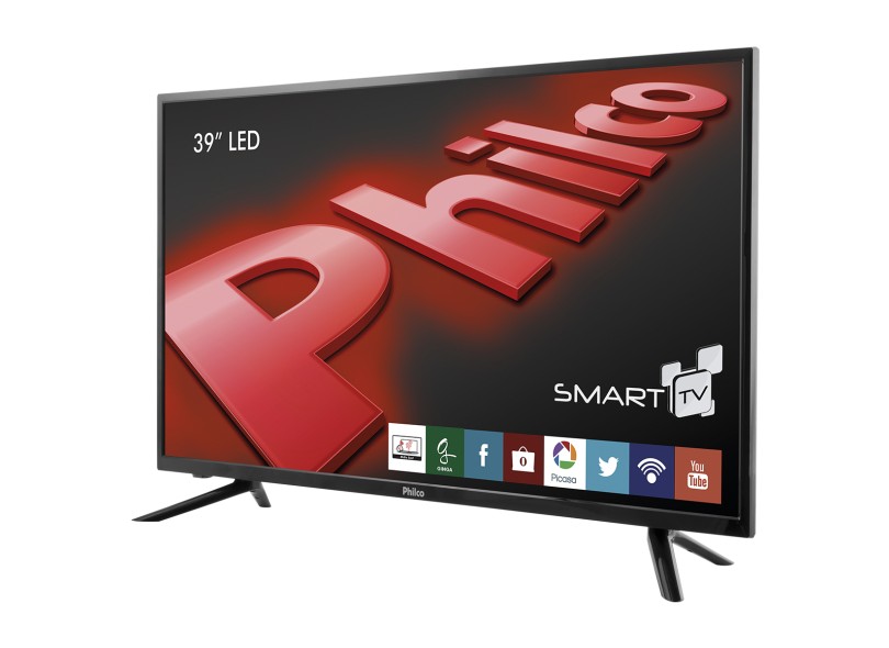 Smart TV TV LED 39" Philco PH39U21DSGW 3 HDMI com o Melhor Preço é no Zoom