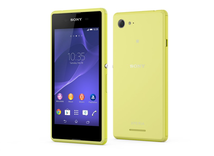 Smartphone Sony Xperia E3 D2243 TV Digital 4GB Qualcomm MSM8926 5,0 MP ...