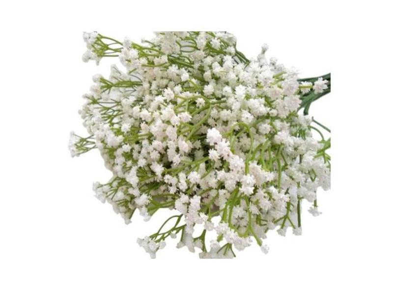 8 Hastes Plantas Artificiais Flor Mosquitinho Permanente com o Melhor ...