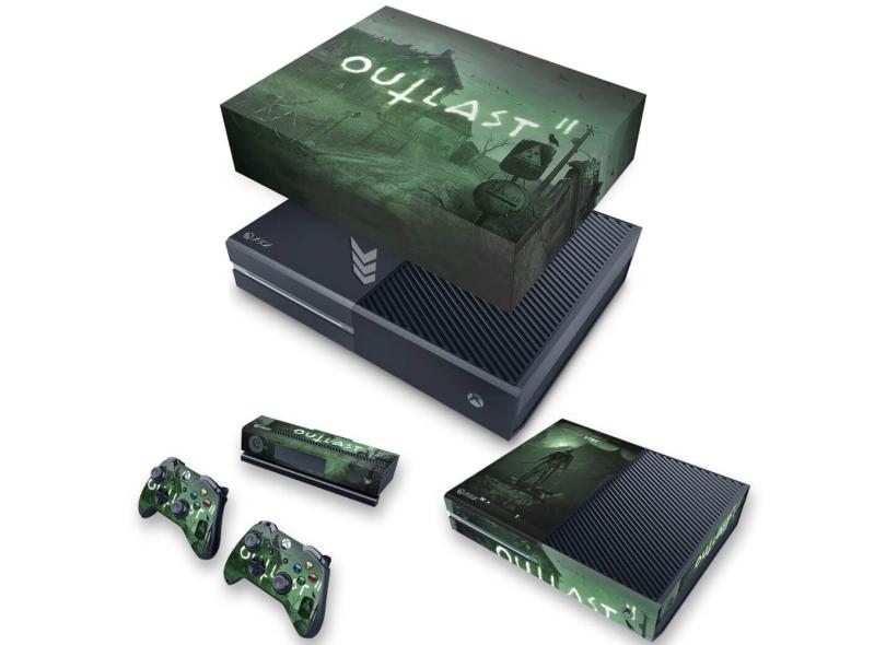 Capa Anti Poeira e Skin para Xbox One Fat - Outlast 2 com o Melhor ...