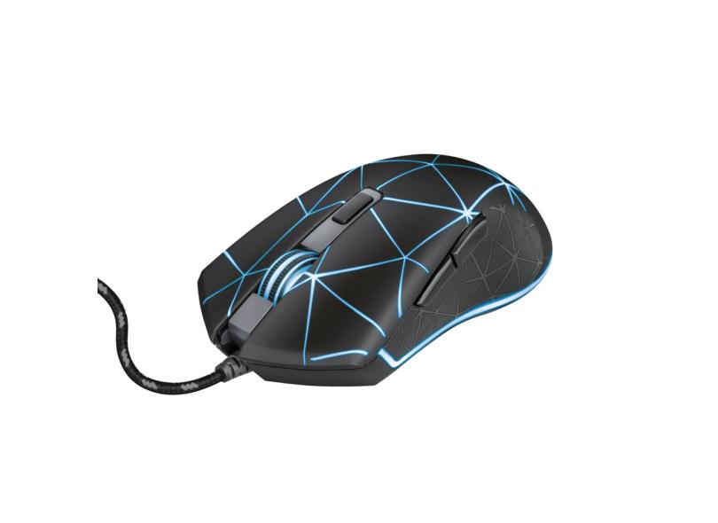 Mouse Gamer Led GXT 133 Locx 4000dpi 6 botões e Formato Ambidestro ...