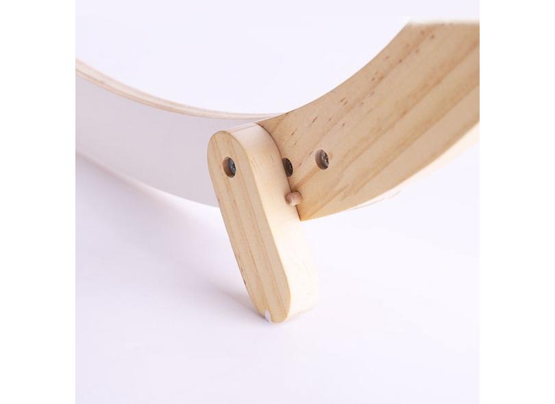 Pet Cat Rocking Chair leito sólido de madeira Cat Kennel Cat Hammock ...