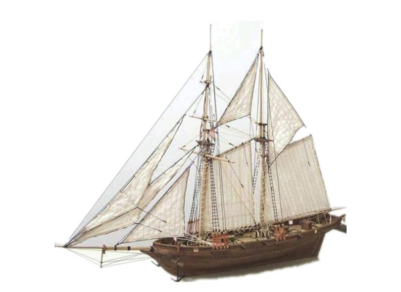 Conjunto de veleiro de madeira diy modelo Halcon Sailing Boats Kit de ...