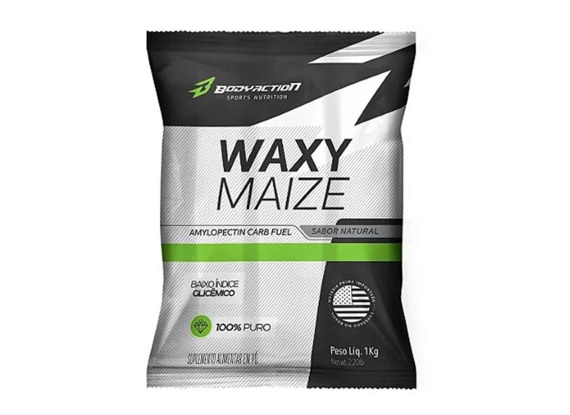 WAXY MAIZE PURE PROTEIN REFIL 1KG BODY ACTION com o Melhor Preço é no Zoom