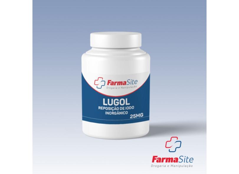 Lugol 25mg com 120 cápsulas com o Melhor Preço é no Zoom