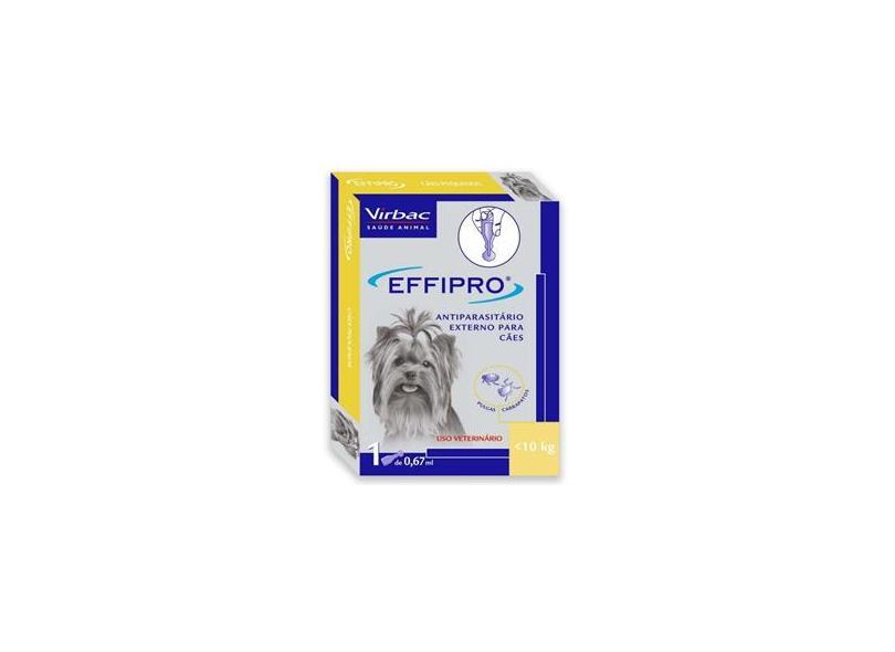 Effipro Cães de 2 a 10kg Pipeta 0,67 mL com o Melhor Preço é no Zoom
