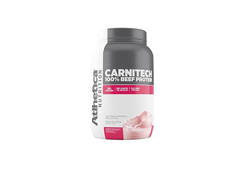Carnitech 100% Beef Protein Evolution Series, 907g Morango, Atlhetica ...