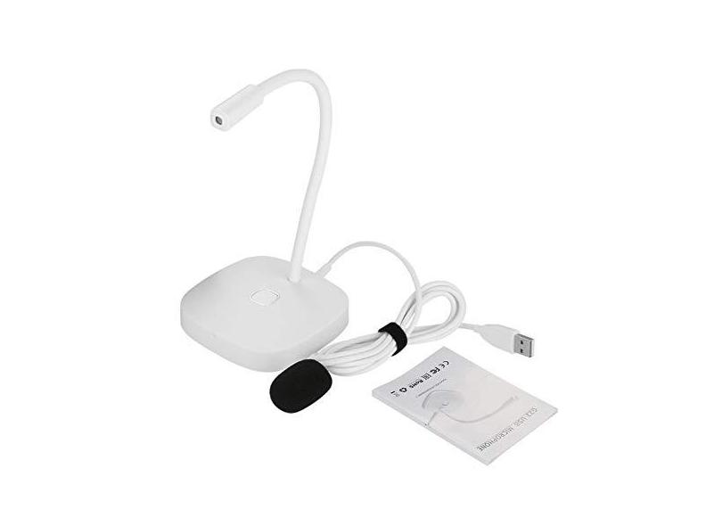 Microfone de mesa USB Pinhaijing 2020 para PC e Mac com botão de mudo ...