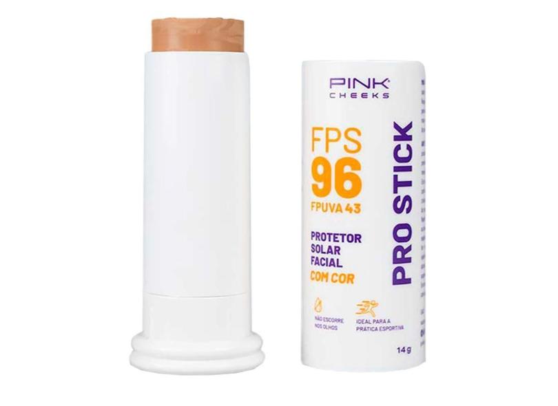 Protetor Solar Multifuncional Pink Cheeks Pro Stick FPS95 Pro1-Unissex ...