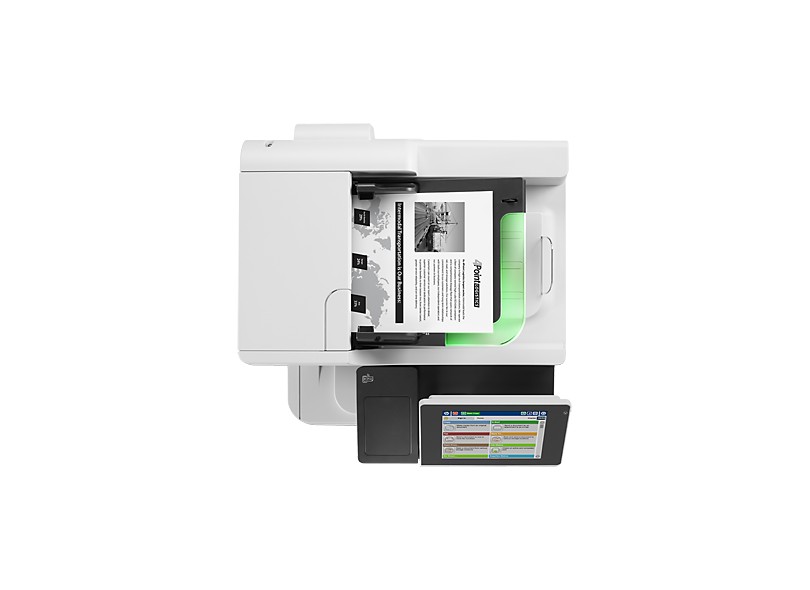 Multifuncional HP Laserjet M525F Laser Preto e Branco Sem Fio com o ...