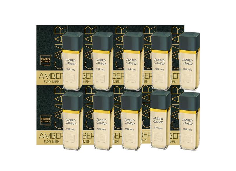 Paris Elysees Kit Perfume - 10 Amber Caviar em Promoção é no Buscapé