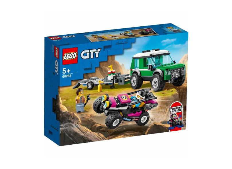 Brinquedo Lego City Transportador De Buggy De Corrida 60288 em Promoção ...