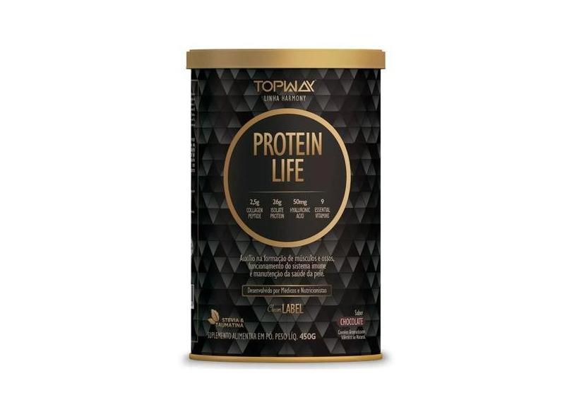 Protein Life 450G - Proteína Isolada E Colágeno - Topway com o Melhor ...